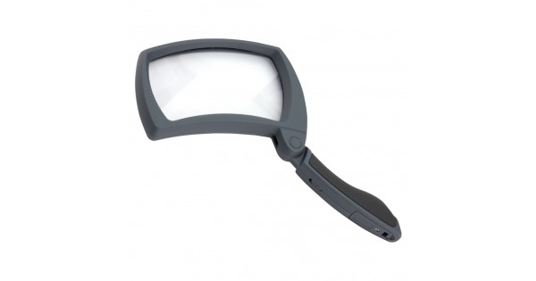 Vergrootglas opvouwbaar met lampje | Hulpmiddelenshop.nl