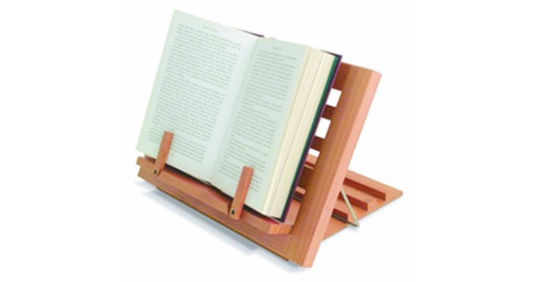 Boekenstandaard, makkelijker en ontspannender lezen | Hulpmiddelenshop.nl